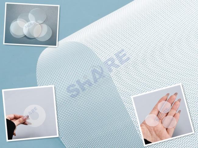 polyester mesh disc shapes for tea filter