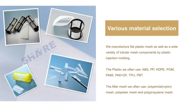 Plastic Filters & Strainers & Sieves with PP Filter Mesh