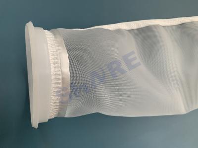 China PP Polypropylene Mesh Filter Bags For Liquid Processing 100 150 200 Micron Rating for sale