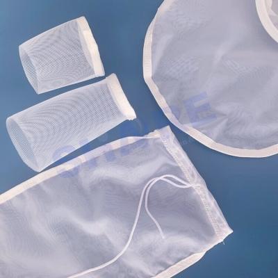 맞춤형 필터백 미크론 등급 1 ~ 2000 나일론 폴리에스터  Mesh PP 필트, 식품 등급