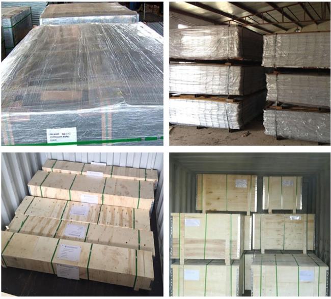 팽창된 메탈 메쉬의 포장