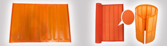 polyurethane screen