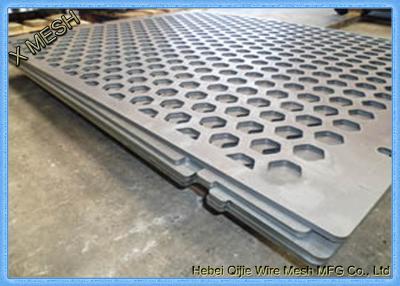 Chine Rond, place, maille perforée hexagonale d'écran de vibration à vendre