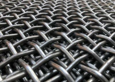 Chine La maille tissée d'écran de vibration ont le grillage serti par replis par crochet pour le mien à vendre