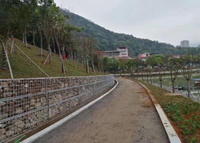 Cina il PVC di 3.05mm ha ricoperto i canestri della roccia del cavo del muro di sostegno in vendita