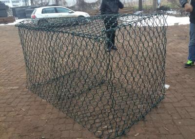 Cina Il PVC di Zhuoda ha ricoperto il cavo Mesh For Making Slope del gabbione in vendita