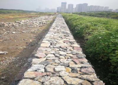 Cina Protezione di argine che tesse Mesh Steel Gabion Baskets in vendita