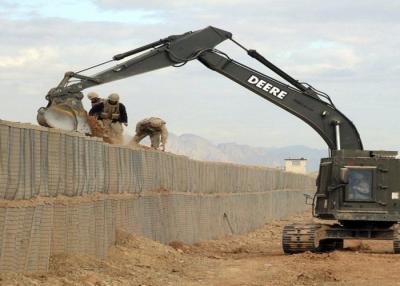 Cina La sabbia protetta contro le esplosioni militare mura l'elettro borsa galvanizzata di Hesco per il rivestimento di sostegno in vendita