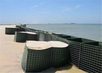 Cina parete galvanizzata immersa calda di scoppio della barriera dell'inondazione di 4mm Hesco in vendita