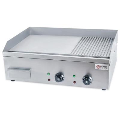 China Grelha e churrasqueira elétricas de aço inoxidável não pegajoso para cozinha de restaurante à venda