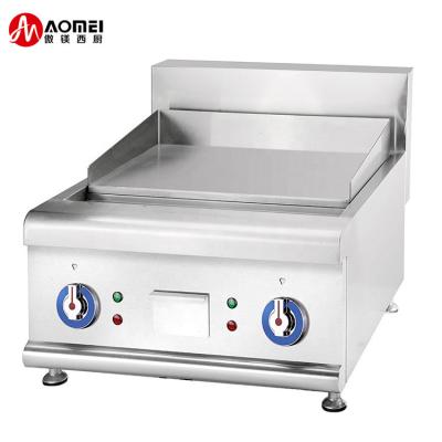 中国 商業用電動 BBQ フラットグリッドルマシン 調理用パッケージ 720*740*450mm サイズ 販売のため