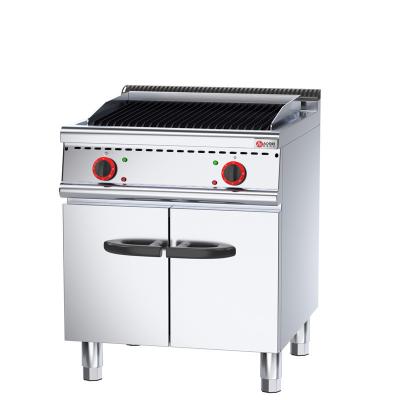 China Restaurante Comercial Grill Elétrico Lava Rock Standing Com Gabinete Eco-friendly 6KW à venda