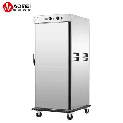 Cina Carrello di riscaldamento alimentare in acciaio inossidabile per catering 220V/50HZ/1Ph in vendita