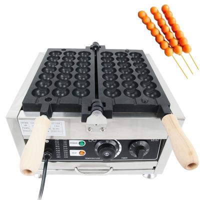 China Elektrische non-stick snack ronde bal Taiyaki bubbel wafelmachine met elektrische stroom Te koop