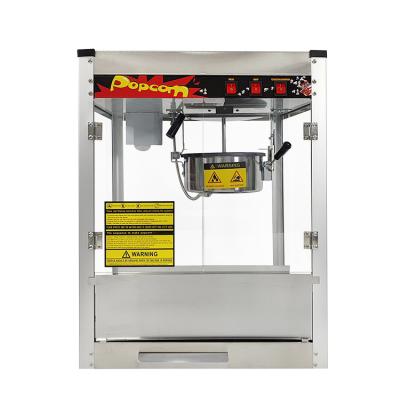 China Elektrische popcornmachine met grote capaciteit voor bioscopen en winkelcentra thuis Te koop