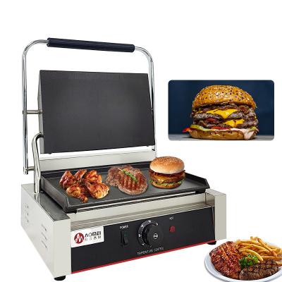 Cina Funzione senza fumo tutti in acciaio inossidabile Panini Grill elettrico per il commercio in vendita