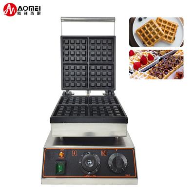Китай Nonstick Electric Belgian Waffle Maker 4 шт прямоугольный вафлевый пекарь для закусок продается