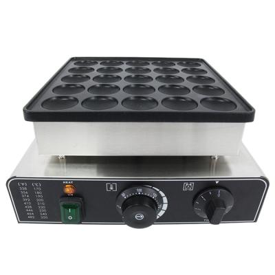 Китай 850w вафли из нержавеющей стали Мини-панечная машина 25 Круглой формы закусочная машина продается