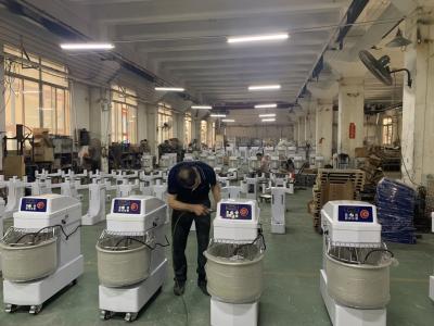 Κίνα SS201 μηχανή αρτοποιείων 40 σπειροειδής αναμίκτης ψωμιού ζύμης 16kg αλευριού πιτσών λίτρου εμπορικός προς πώληση