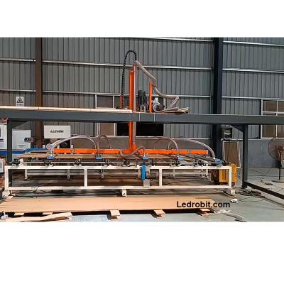 China Vollautomatische Lade- und Entlade-Maschine für Stahlplatten mit LCD-Notrufsperre zu verkaufen