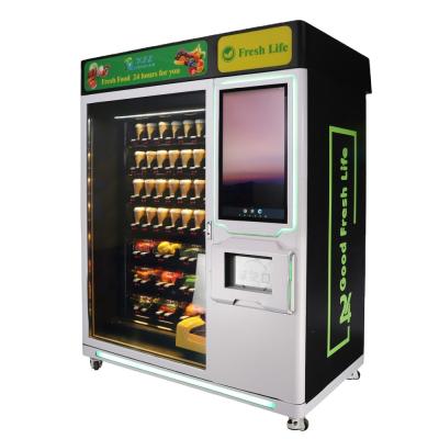 China XYZ 24 Hours Self Service Store Vegetables Fruit Egg Automatic Fresh Food Vending Machines for Retail Items for sale