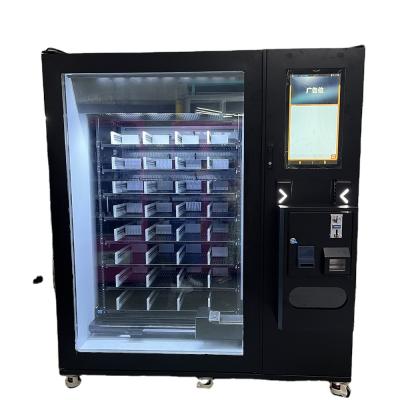 China XYZ 24 Hours Convenient Store Oven Heated Fast Meal Bento Lunch Box Vending Machine for Hot Food for sale