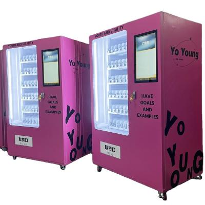 China China Factory Banknote Coin Cosmetic Steel Metal Indoor Combo Touch Screen Hair Vending Machine for sale