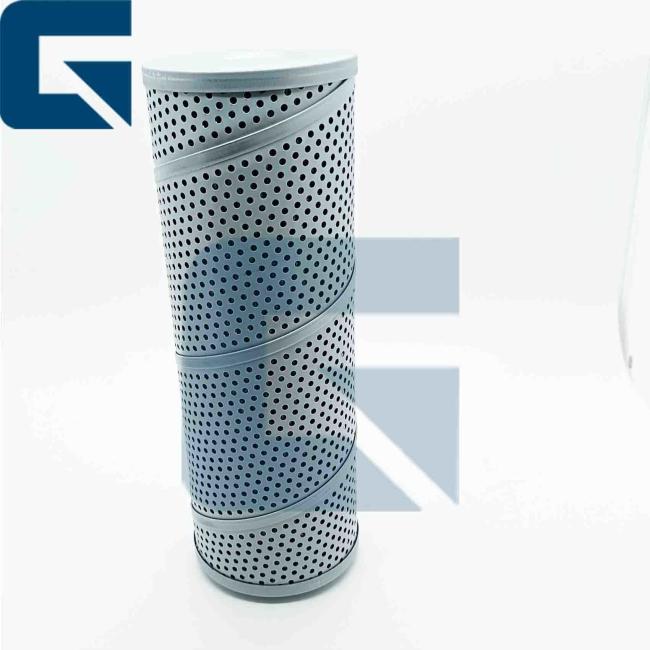 Hydraulic oil filter element front view showing construction details