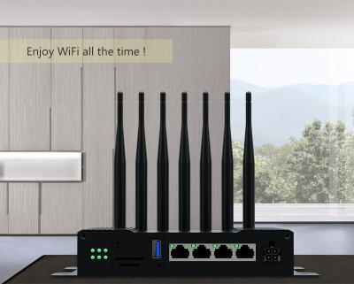 China Industrial 4G LTE Router Dual Band Support GPS With Sim Card Slot for sale