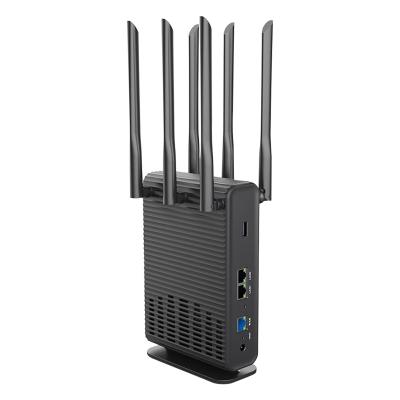 中国 長期wifi6網のルーター ギガビットのイーサネット2.4ghz 5.8ghz 1800mbps 販売のため