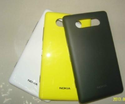 中国 ノキア Lumia 820 の裏表紙の携帯電話ハウジングの取り替え、黒/白 販売のため