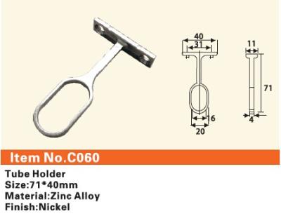 China C060 Furniture connecting fittings:Tube Holder for sale
