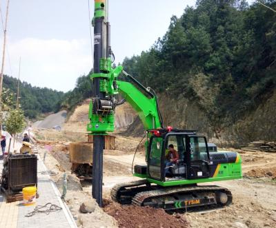 중국 TYSIM KR50A 맥스. 천공 직경 1200 밀리미터 맥스. 드릴링 깊이 24m 고안정성 저비용 수력 천공 장비 판매용