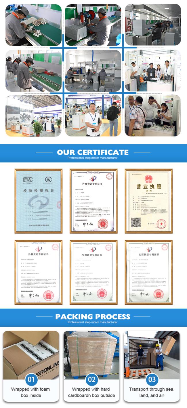 Motor packaging example