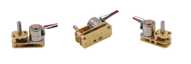 Close-up of 10mm stepper motor