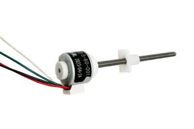 China Actuador lineal de motor paso a paso de 15 mm con forma de T de 9 ohms para posicionamiento preciso en venta