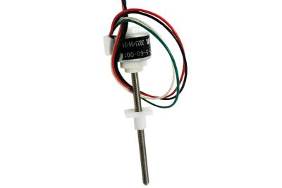 China Actuador lineal de motor paso a paso de 15 mm con forma de T de 9 ohms para posicionamiento preciso en venta