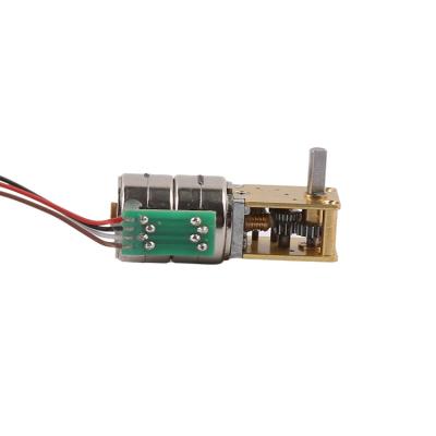 Китай Множественный двойник коэффициента шестерни штабелировал мотор 15mm Stepper с коробкой передач червя продается