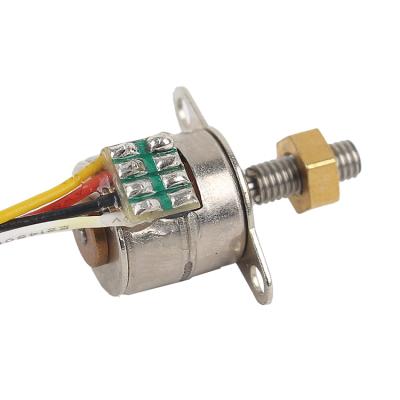Cina Motore passo-passo a 2 fasi da 10 mm a 5 V con vite M3 e dadi di rame in vendita