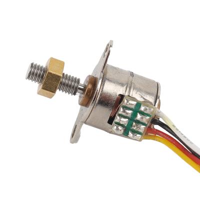 Cina Motore passo-passo a 2 fasi da 10 mm a 5 V con vite M3 e dadi di rame in vendita