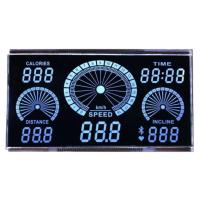 Display LCD de segmento personalizado para carretillas elevadoras de ancho de banda, pantalla LCD monocromática
