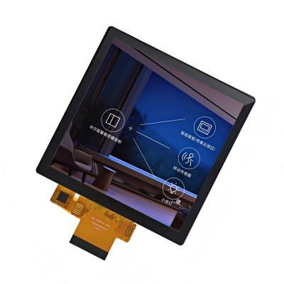중국 4인치 사각형 산업용 TFT LCD (720x720) PCAP 터치, -20°C~70°C 작동, RGB 인터페이스 판매용