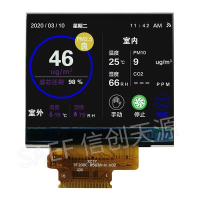 China Exhibición de Saef QVGA TFT LCD 2 pulgadas con el interfaz de SPI del conductor de ILI9342C en venta