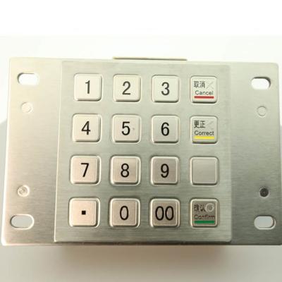 China Metal impermeável de Pin Pad Stainless Steel Encrypted do quiosque do pagamento do DES 3DES IP65 à venda