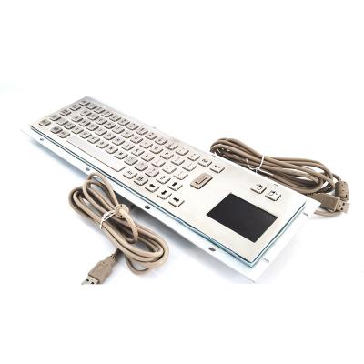 Cina Tastiera in metallo industriale in acciaio inossidabile IP65 con touchpad per la macchina di chiosco self-service in vendita