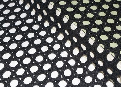Chine Tissu de teinture de dentelle de broderie de guipure de cercle de coutume avec la stabilité de couleur vive à vendre