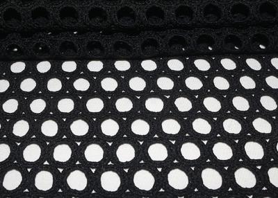 Chine Tissu de teinture de dentelle de broderie de guipure de cercle de coutume avec la stabilité de couleur vive à vendre