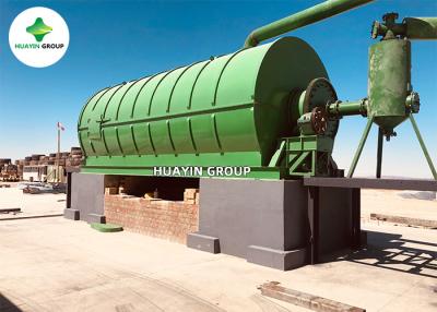 Cina Tire Pyrolysis Plant Waste Tyre Recycling Pyrolysis Production Line In Usa in vendita