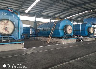 Cina Pianta residua non catalitica di pirolisi dell'olio di Ton Waste Plastic To Fuel della pianta 20 di pirolisi di Tiro in vendita