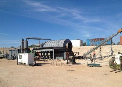 Cina 5 Ton Waste Tyre Pyrolysis Plant ammucchiano Tiro residuo che ricicla Machin all'olio combustibile in vendita